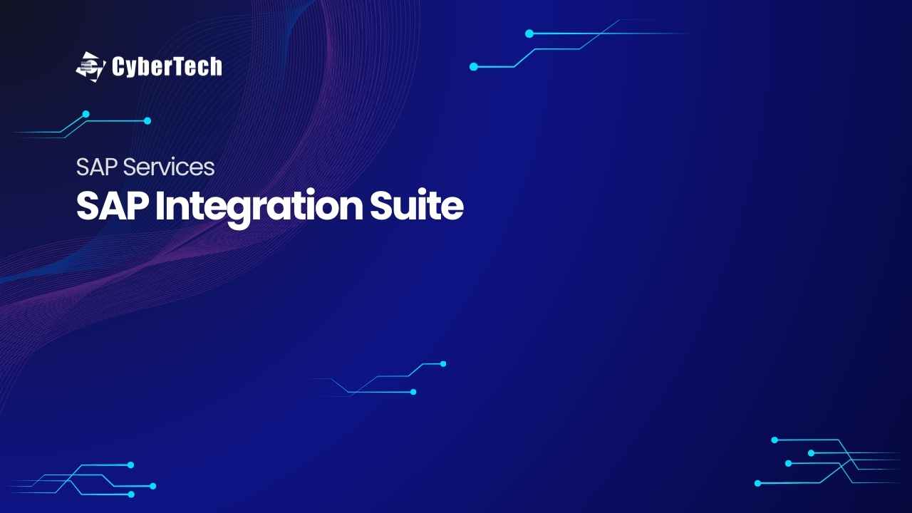 SAP Integration Suite with Cloud & API Integration Services